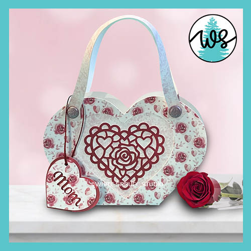 Purse Shape Card Template