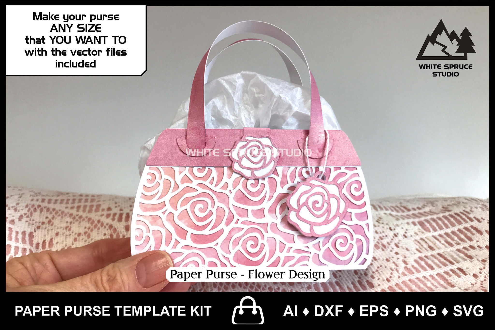 Paper Purse Template